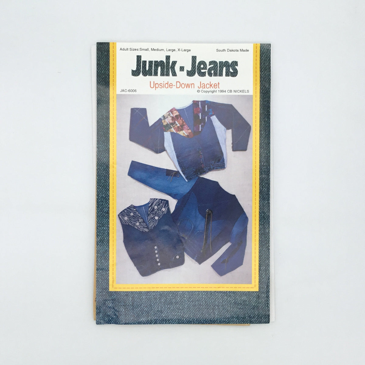 Upside-Down Jacket - Junk Jeans - Uncut Sewing Pattern – PennsHollow